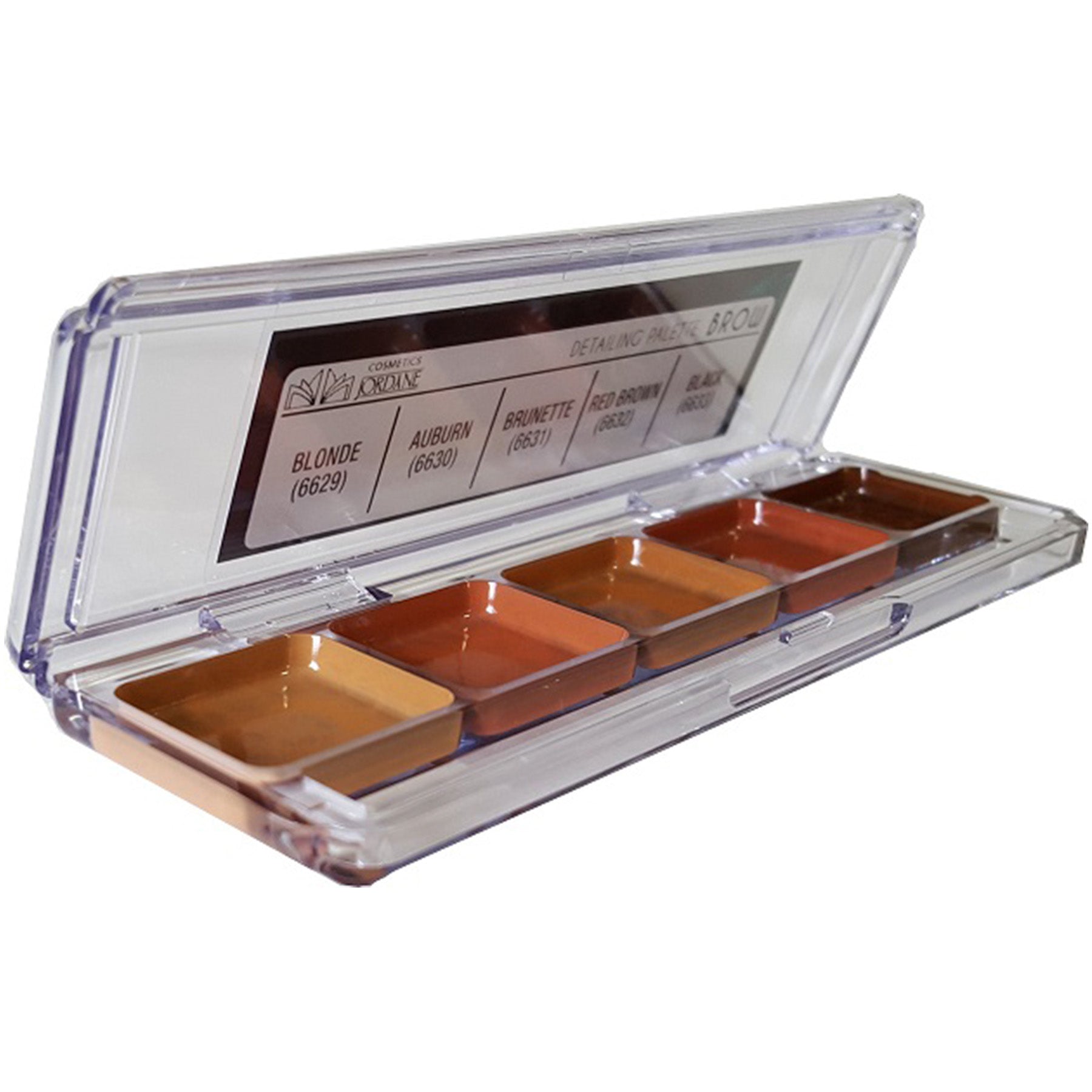 Jordane Cosmetics | Brow Shades | Alcohol Activated Palette | 5 Shades ...