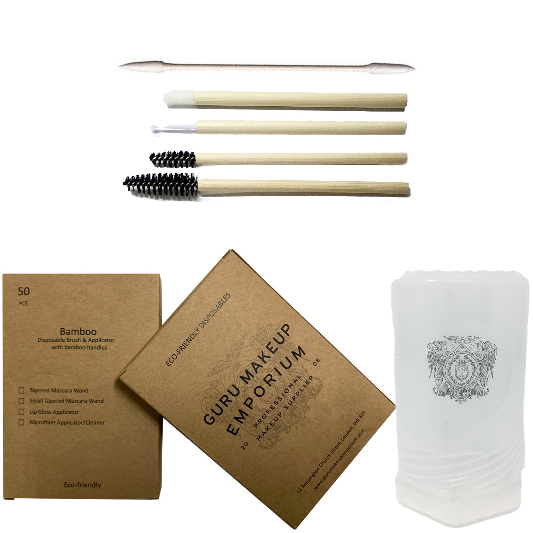 ECO FRIENDLY DISPOSABLE BUNDLE – Guru Makeup Emporium