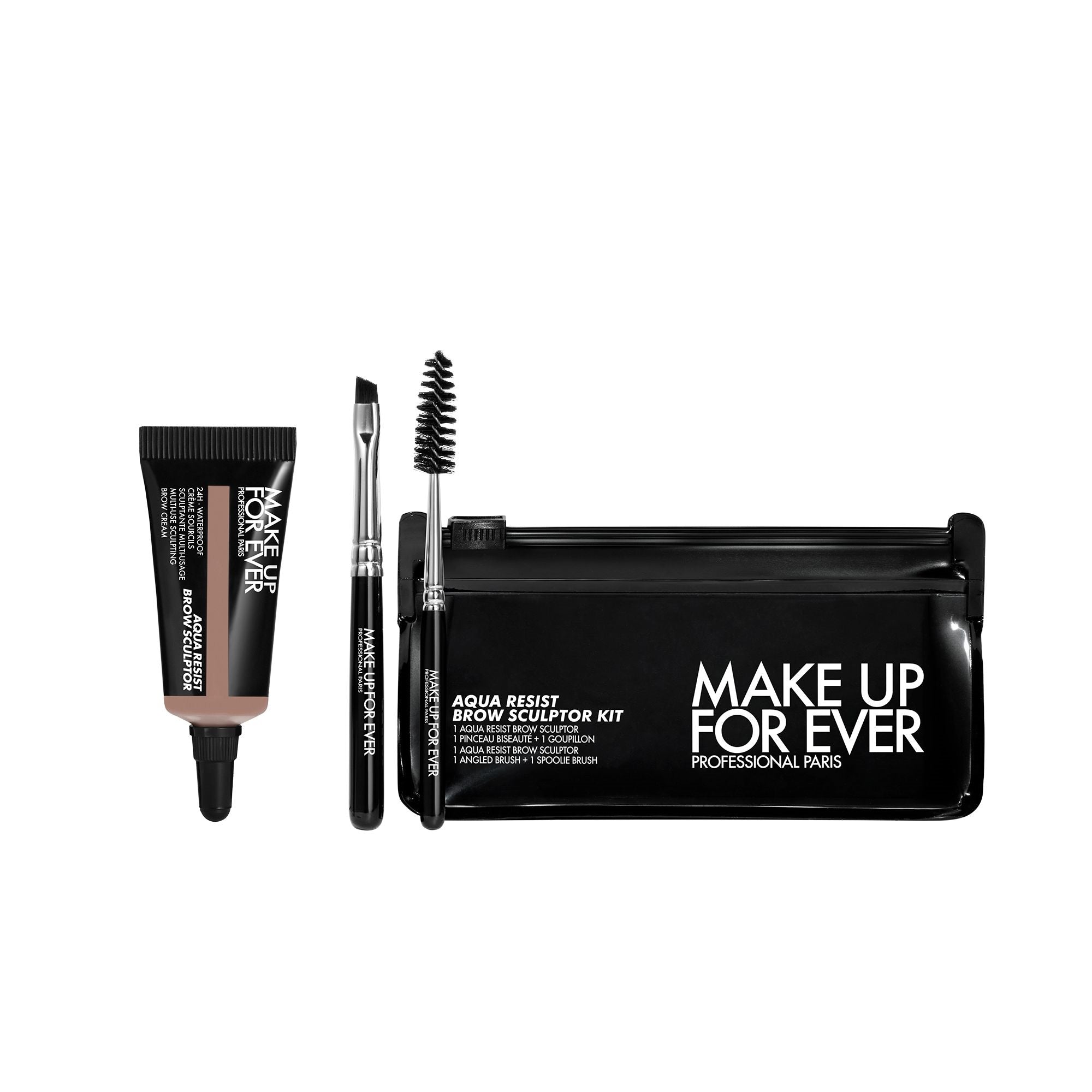 AQUA RESIST BROW SCULPTOR KIT 24 HOUR BROW CREAM – Guru Makeup Emporium