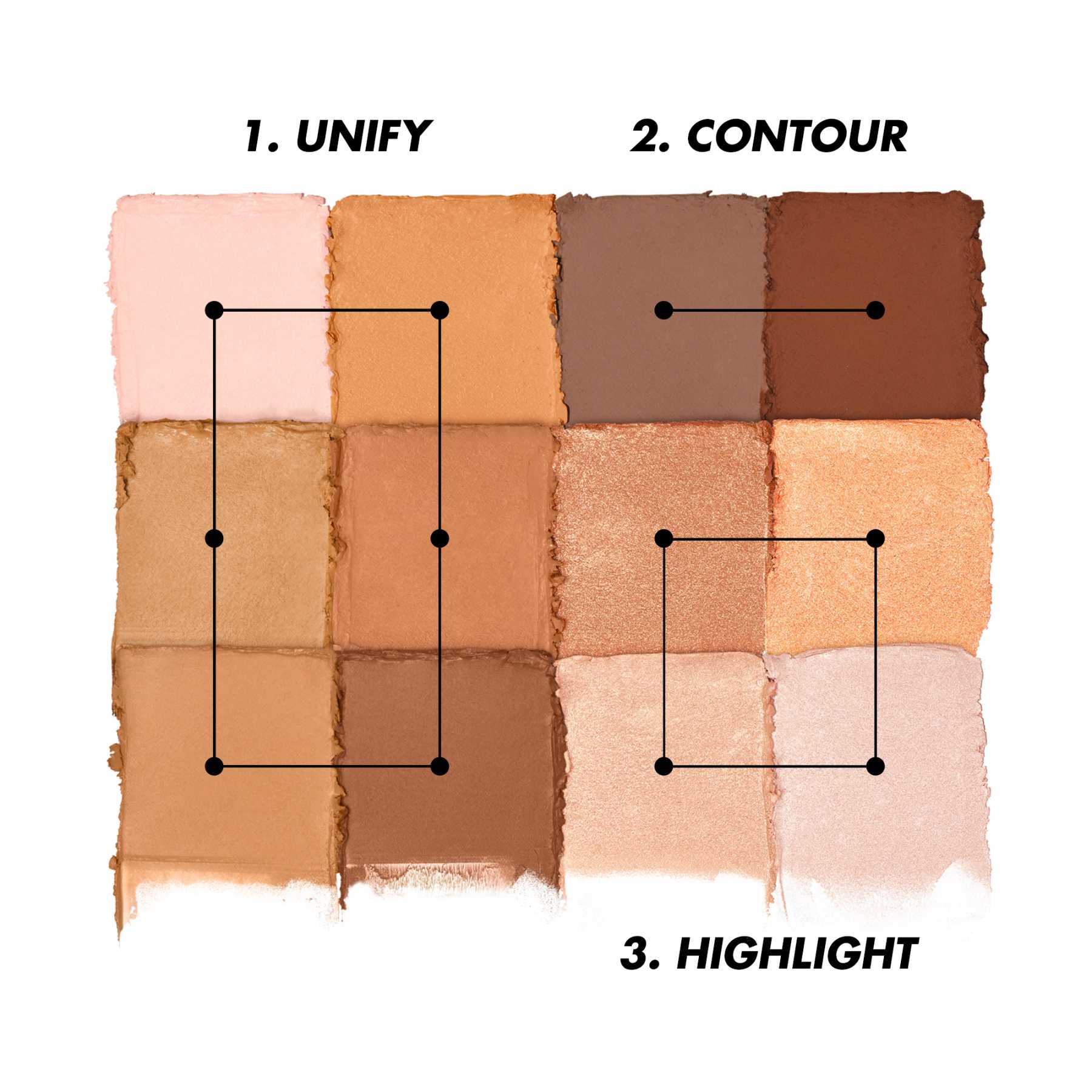 HD SKIN SCULPTING PALETTE – Guru Makeup Emporium