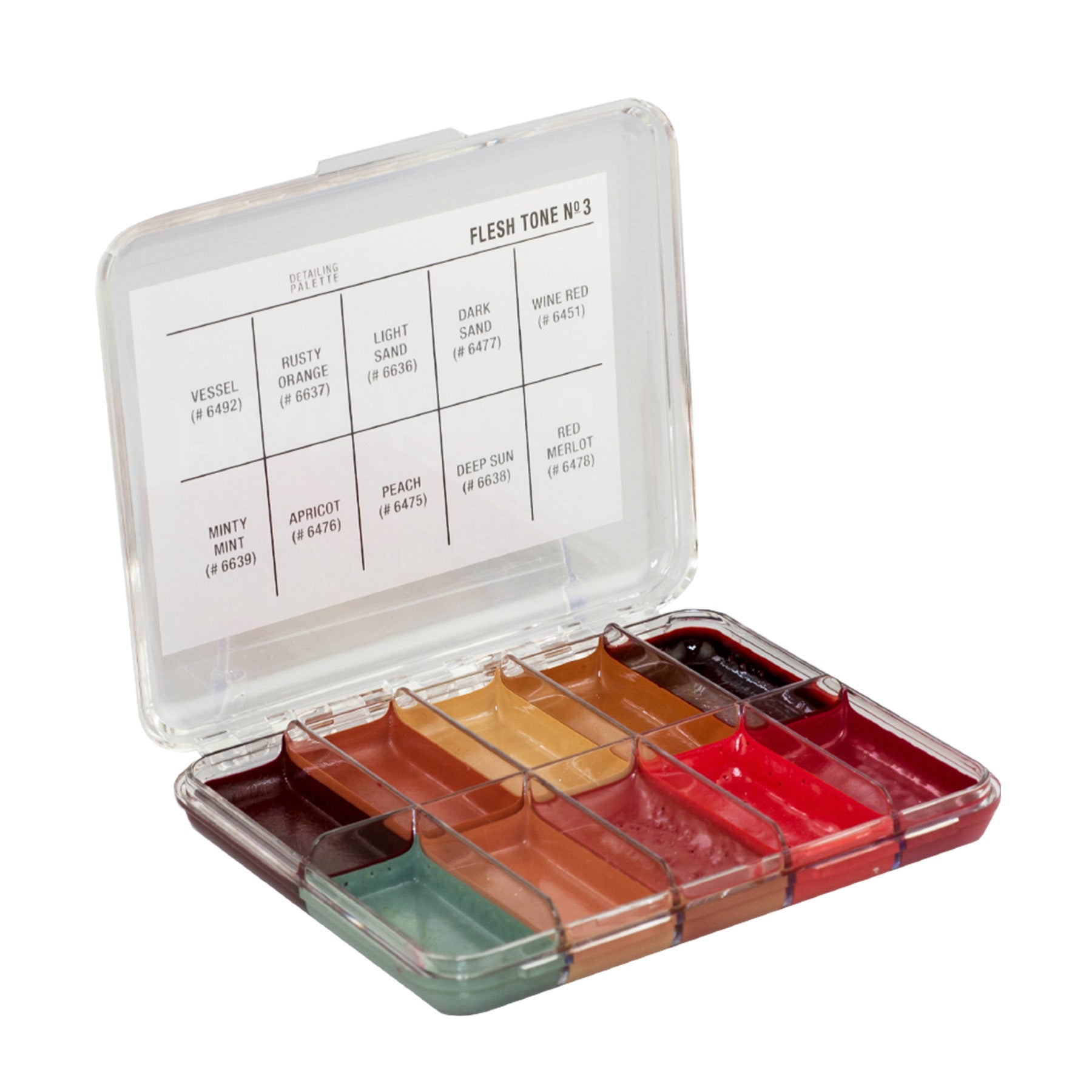 Jordane Cosmetics | Flesh Tone 3 | Mini Detailing Alcohol Palette ...