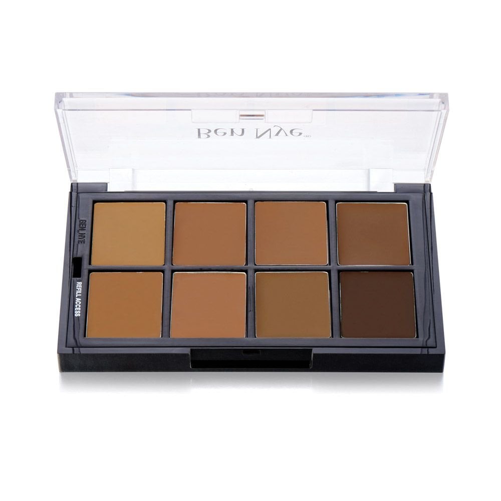 Ben Nye Studio Color Matte HD Cream Foundation Palette | Guru Makeup ...