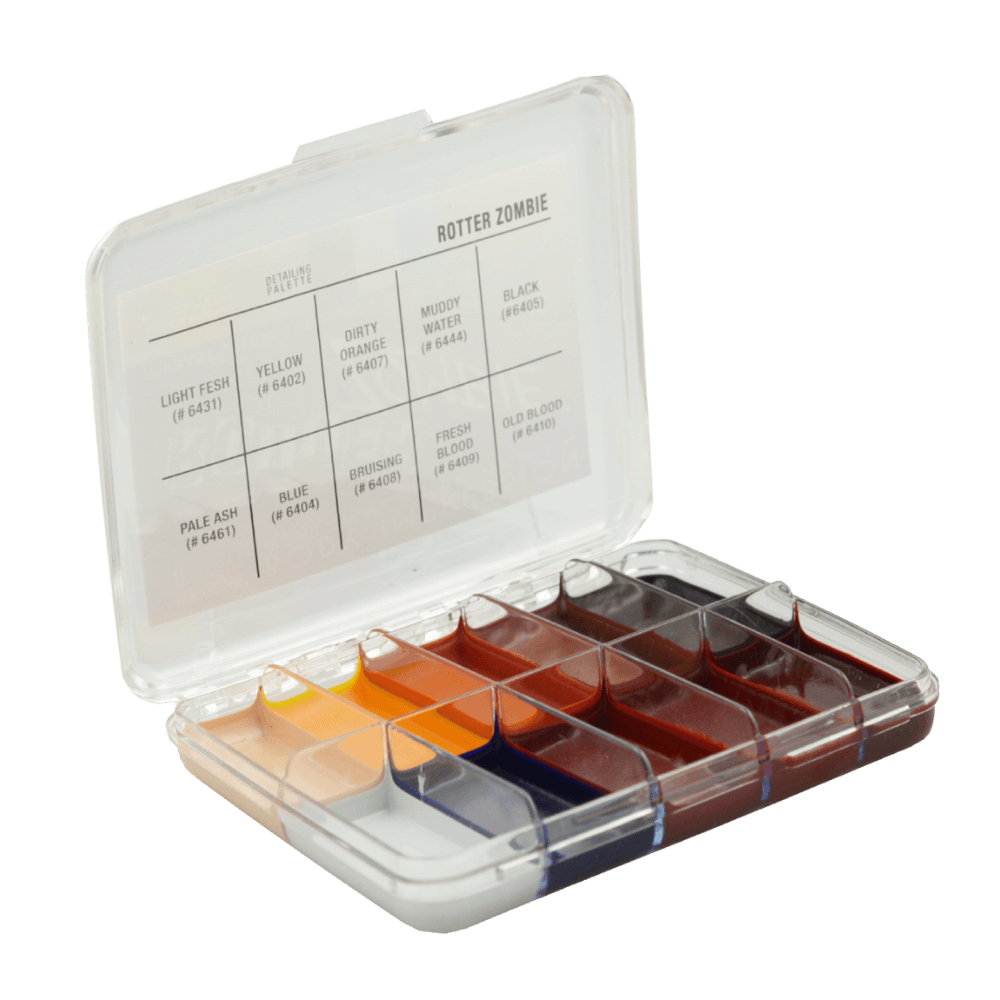 Jordane | Rotter Zombie Alcohol Detailing Mini Palette | Guru Makeup ...