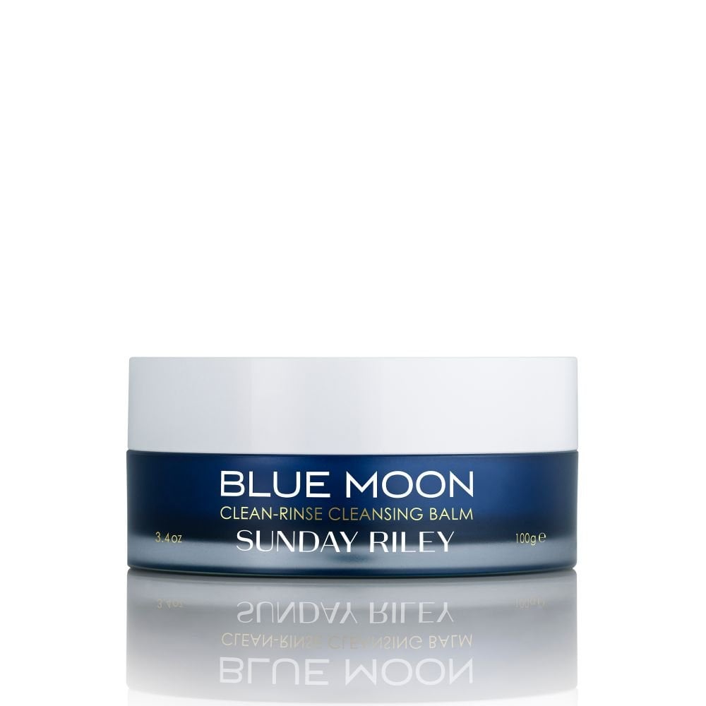 Sunday Riley | Blue Moon Clean Rinse Cleansing Balm | Guru Makeup ...